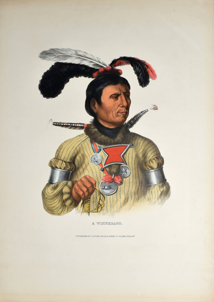Thomas McKenney (1785-1859) & James Hall (1793-1868), A Winnebago – Arader Galleries