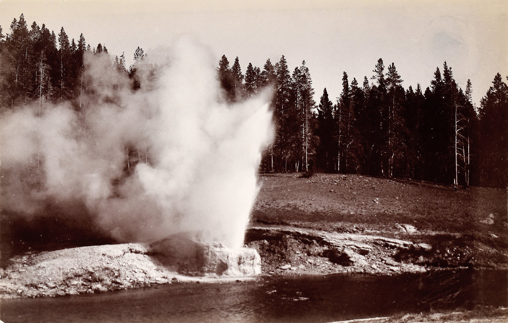 Frank Jay Haynes (1853-1921), Riverside Geyser – Arader Galleries