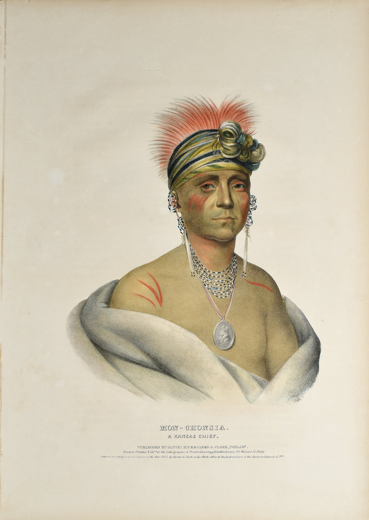 Thomas McKenney (1785-1859) & James Hall (1793-1868), Mon-Chonsia, A K – Arader Galleries