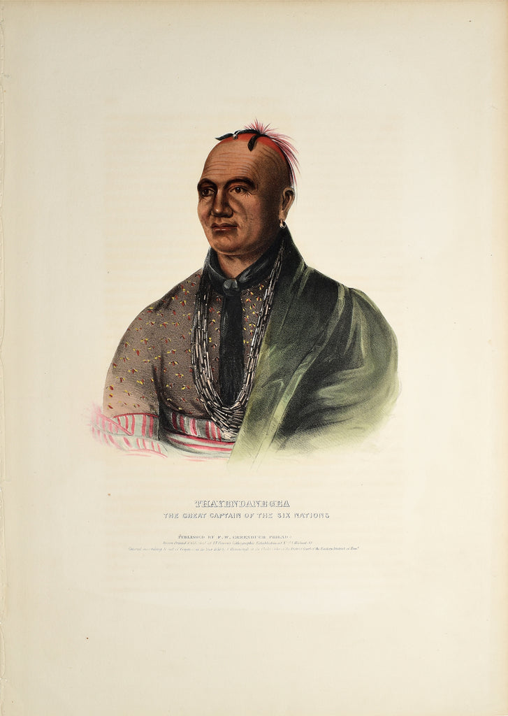 Thomas McKenney (1785-1859) & James Hall (1793-1868), Thayendanegea, T ...