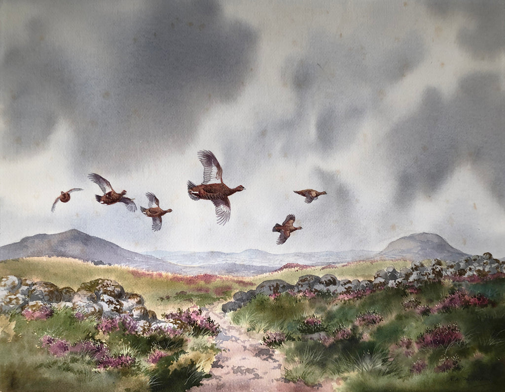 Robert W. Milliken (Irish, 1920-2014), Pheasant Flush – Arader Galleries