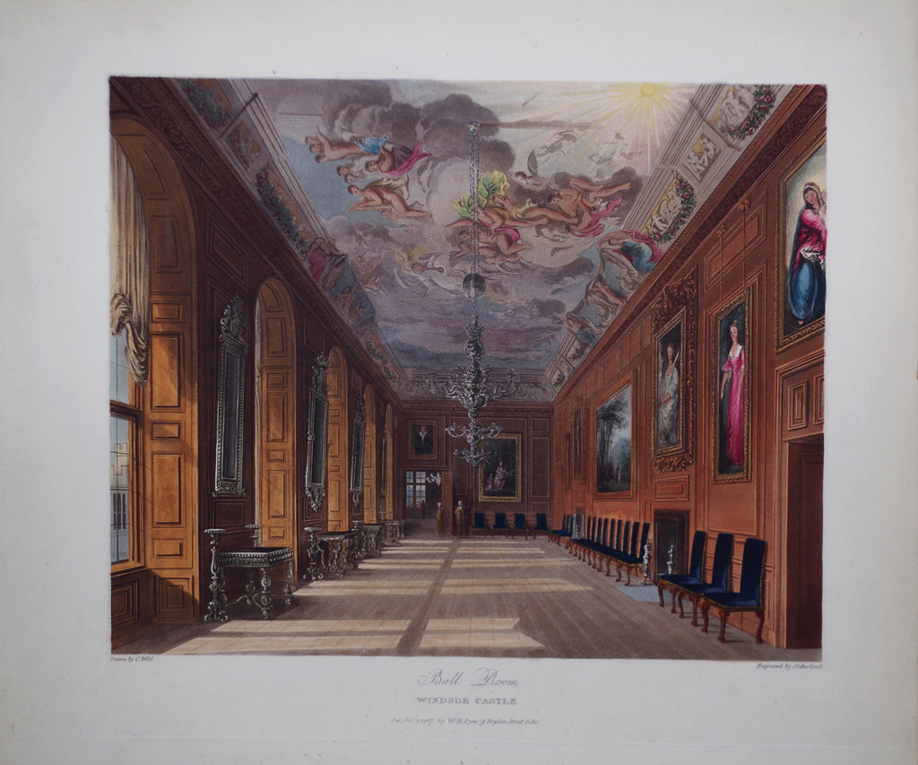 William Henry Pyne (1770–1843), Ballroom – Arader Galleries