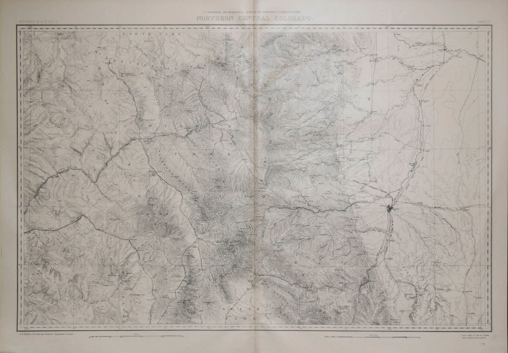 F.V. Hayden, Northern Central Colorado – Arader Galleries