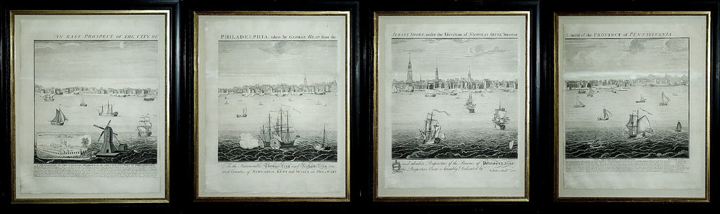 George Heap & Nicholas Scull, East Prospect of the City of Philadelphia ...