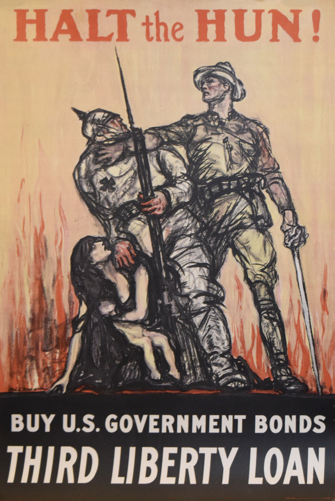 Harry P. Raleigh (1880-1945), Halt the Hun! – Arader Galleries