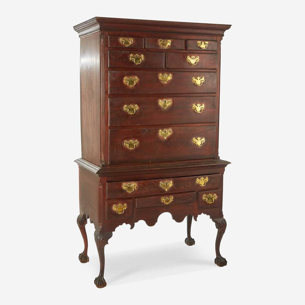 Northern Delaware or Southeastern Pennsylvania High Chest of Drawers ...