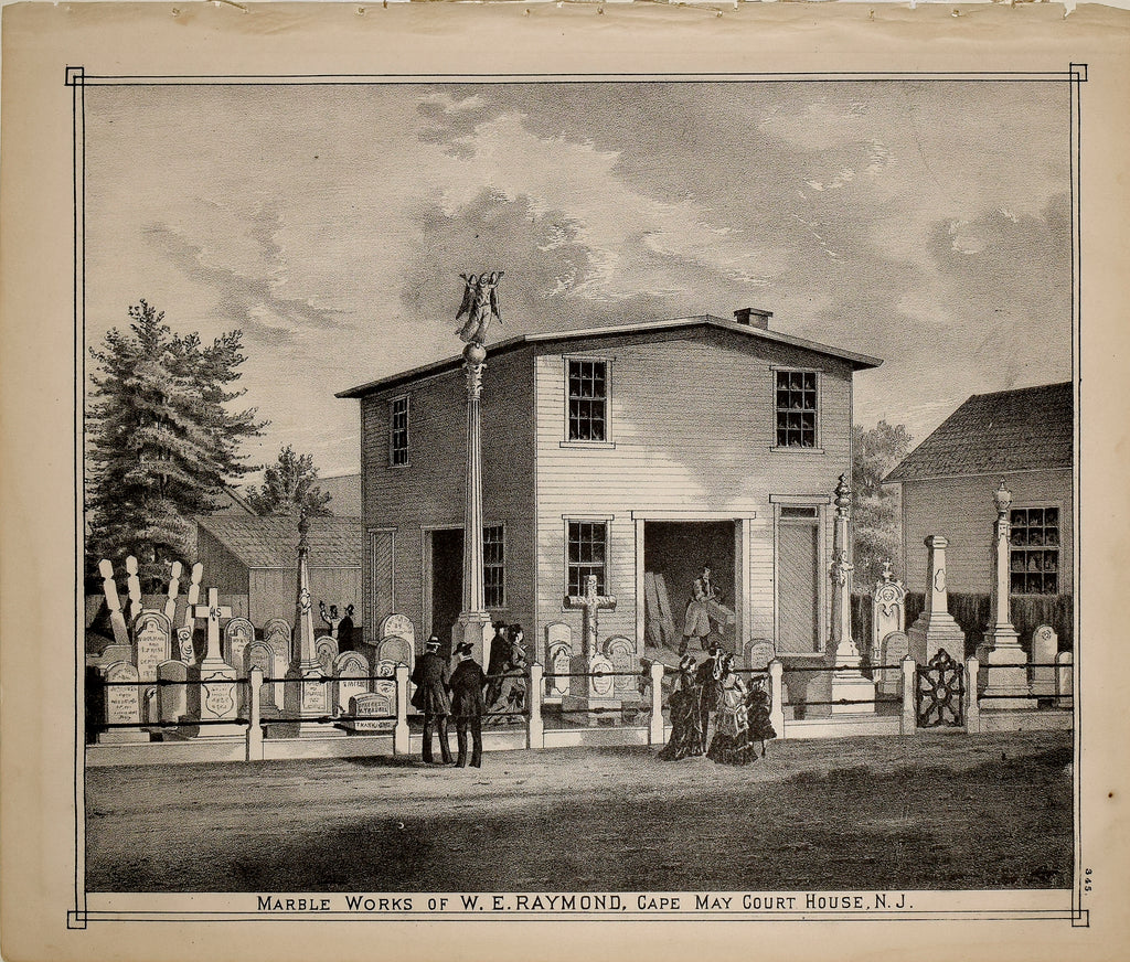 [WOOLMAN AND ROSE ATLAS OF THE NEW JERSEY COAST], W.E. RAYMOND MARBLE ...