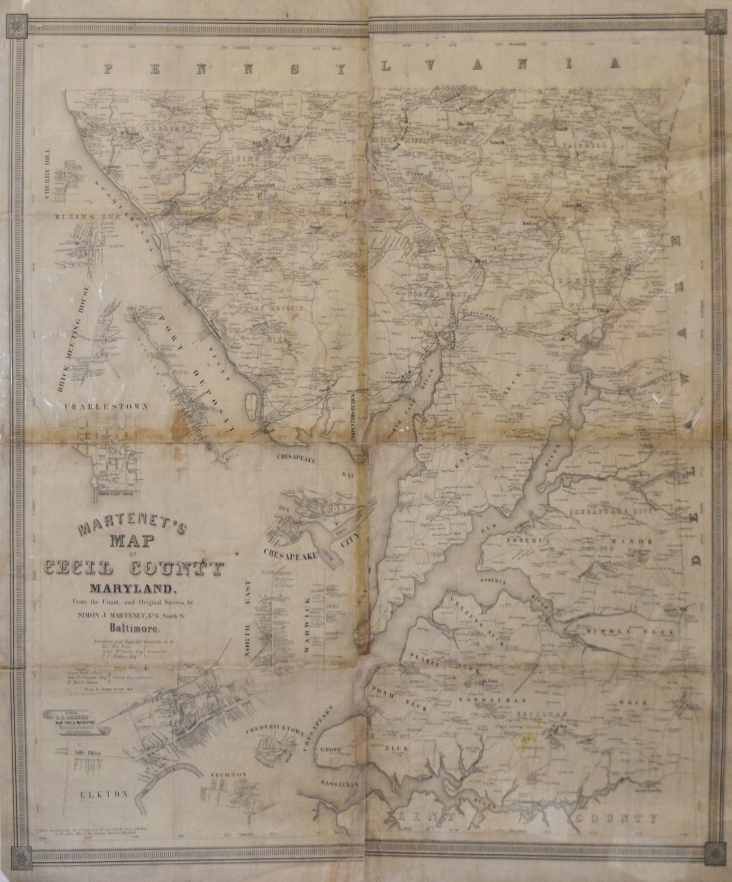 Cecil County Road Map