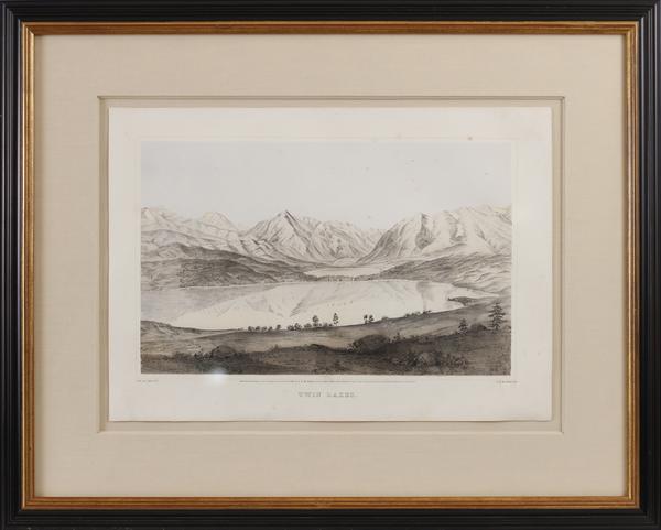 Alfred E. Mathews (1831-1874), Twin Lakes – Arader Galleries