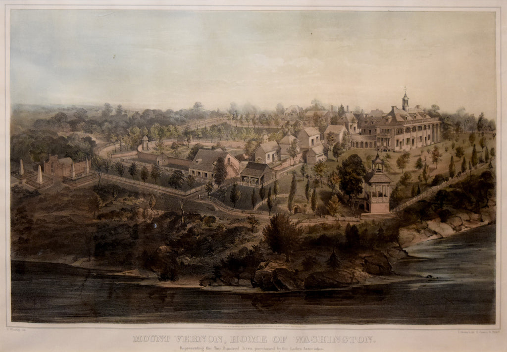 Henry Whateley (1841-1901) , Mount Vernon, Home of Washington – Arader ...
