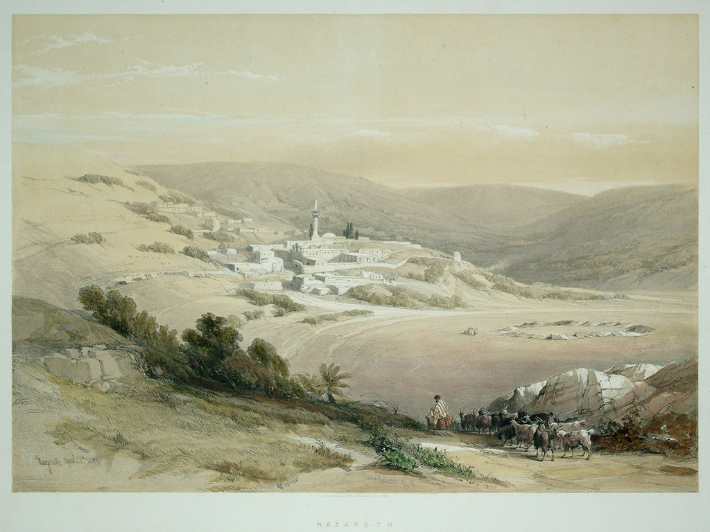 David Roberts (1796-1864), Nazareth – Arader Galleries
