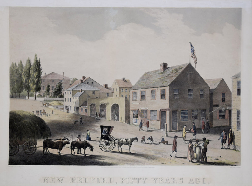 William Allen Wall (American, 1801-1875), After; New Bedford, Fifty Ye ...