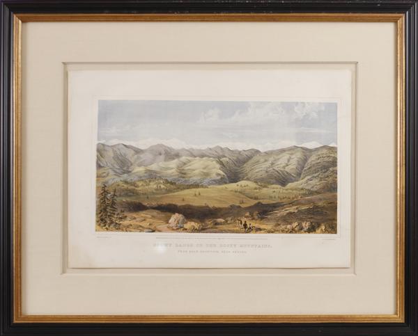 Alfred E. Mathews (1831-1874), Snowy Range of the Rocky Mountains ...