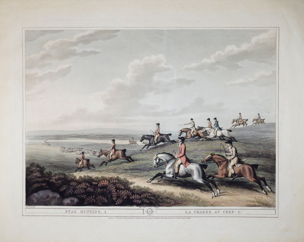 Thomas Williamson (1758-1817) and Samuel Howitt (1765-1822), Stag Hunt ...