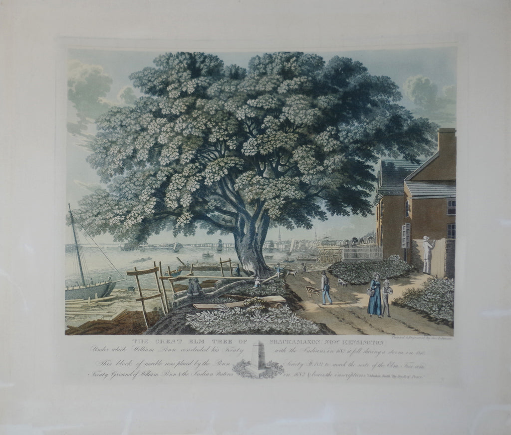 George Lehman (C. 1830-1870), The Great Elm Tree of the Shackamaxon No ...