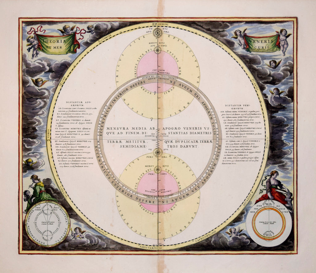 Andreas Cellarius, Haemisphaerium Stellatum Australe Cum... – Arader ...