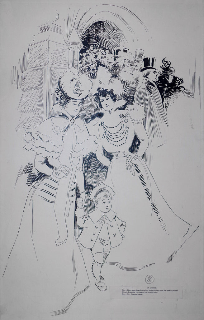 Claude Eldridge Toles (1875-1901), In Gossip – Arader Galleries
