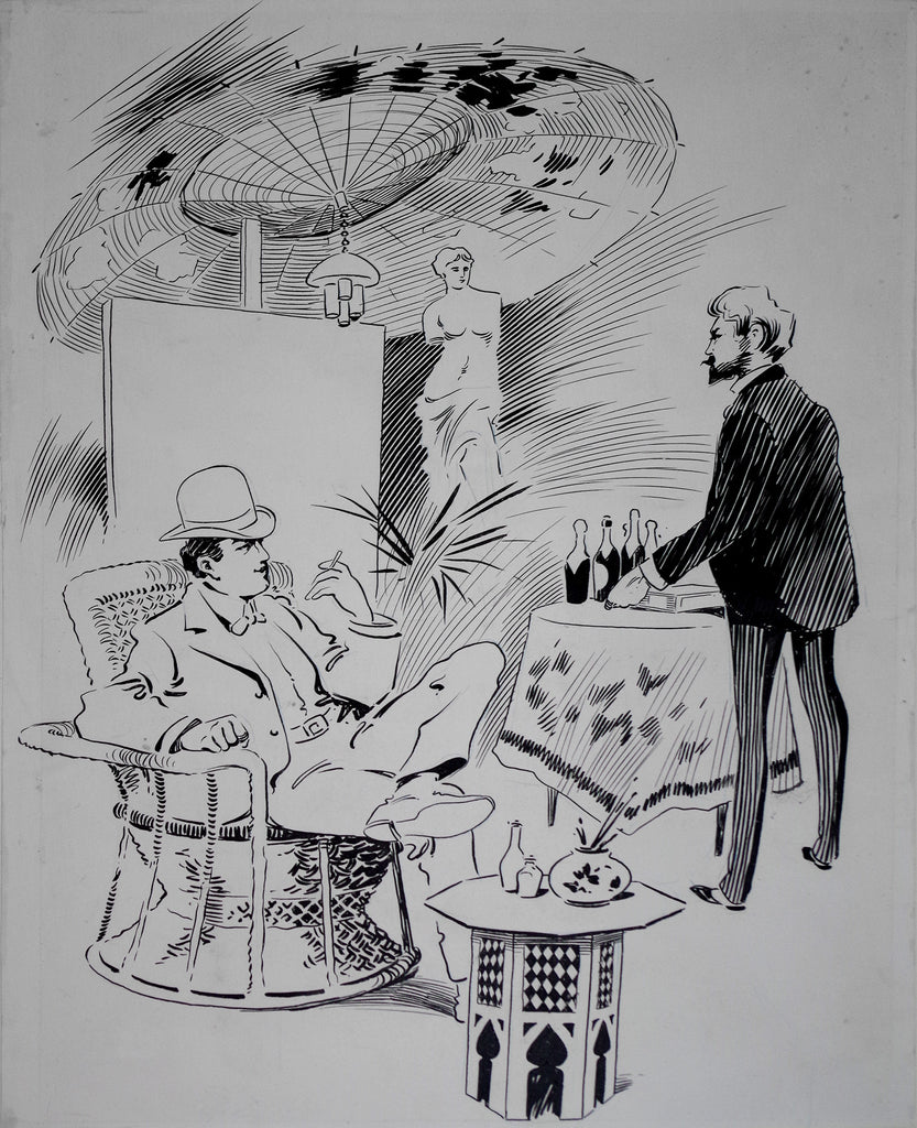 Claude Eldridge Toles (1875-1901), [Two Men in a Stylish Room] – Arader ...