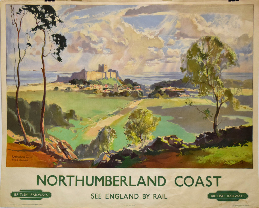 Jack Merriott (British, 1901-1968), Northumberland Coast, Bamburgh and ...