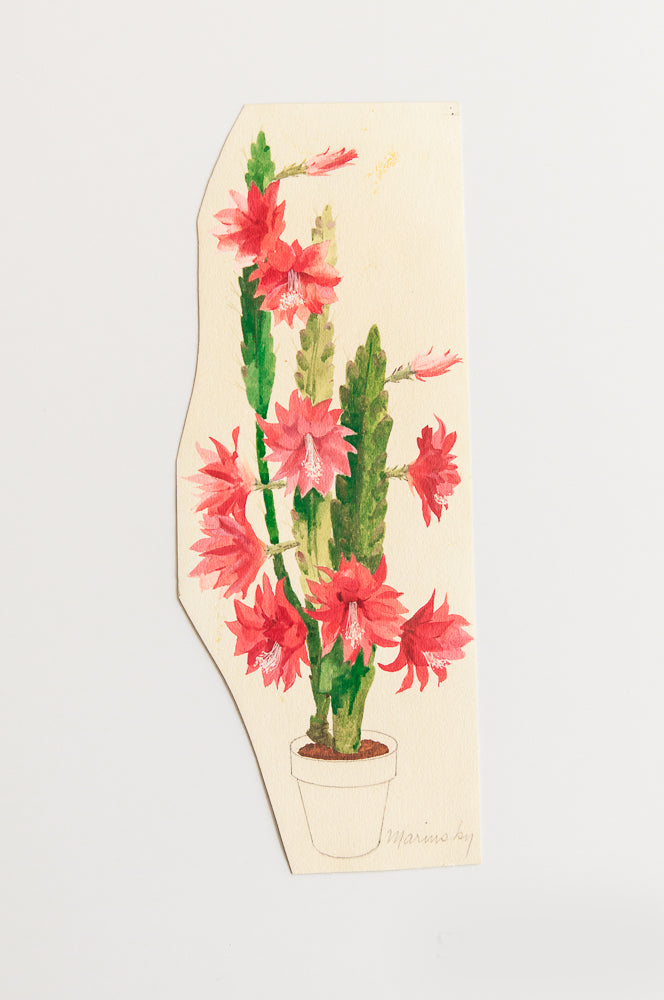 Harry Marinsky (American, 1909-2008), Original watercolors of plants p ...