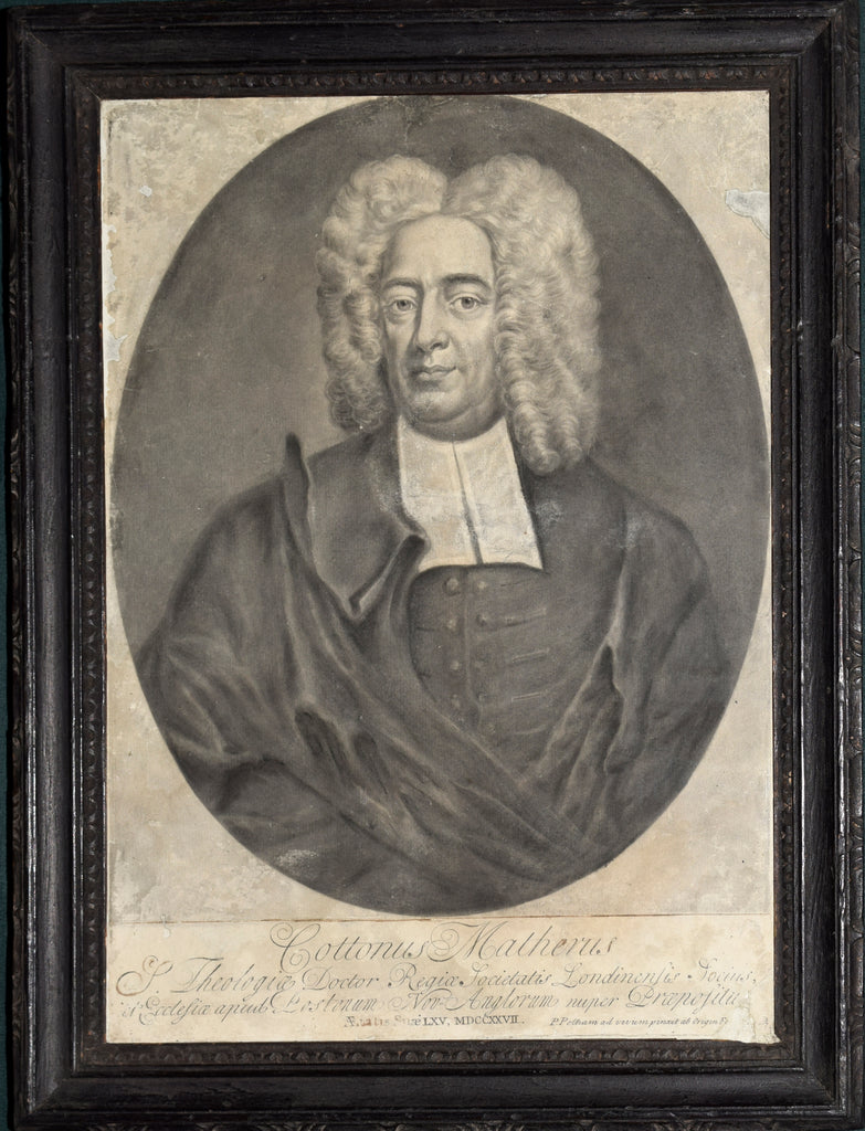 Peter PELHAM (1697 - 1751) artist and engraver. Cottonus Matherus, S ...