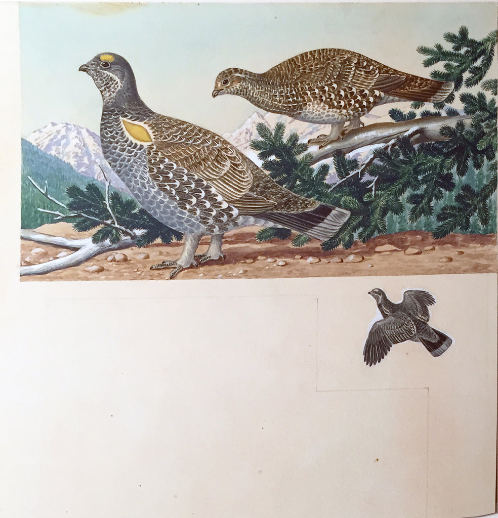 Arthur Singer (American, 1917-1990), Three Grouse – Arader Galleries
